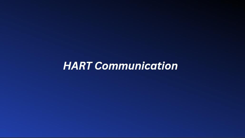 HART Communication: An Informative Guide - Smowcode Blogs
