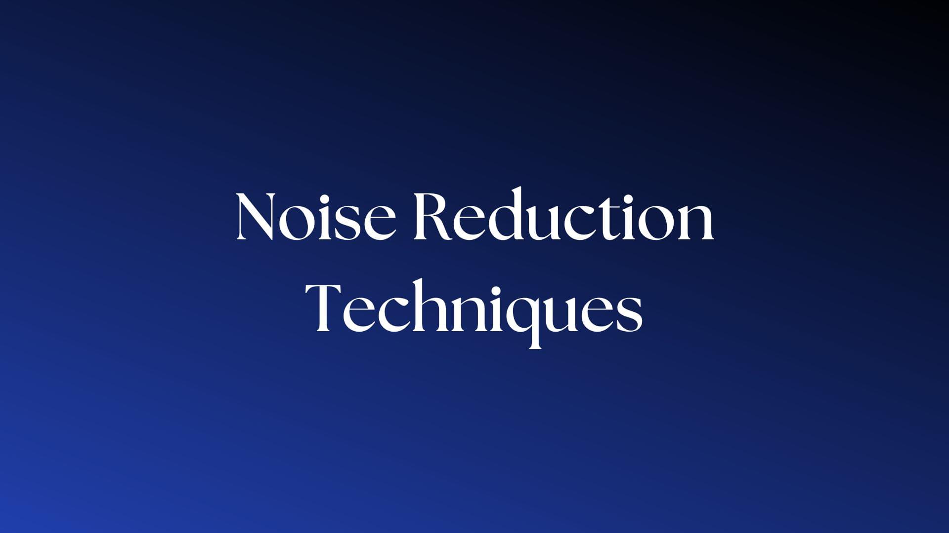 Lower Noise to Make the Best Systems! - Smowcode Blogs